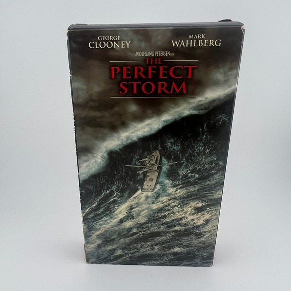 Media | The Perfect Storm Vhs 200 George Clooney Mark Wahlberg Drama ...